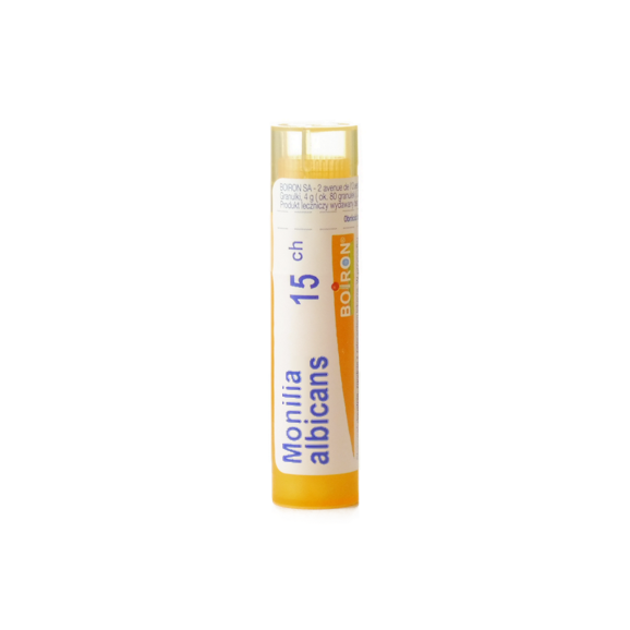Boiron Monilia albicans, 15CH, granulki, 4 g Boiron Monilia albicans, 15CH, granulki, 4 g